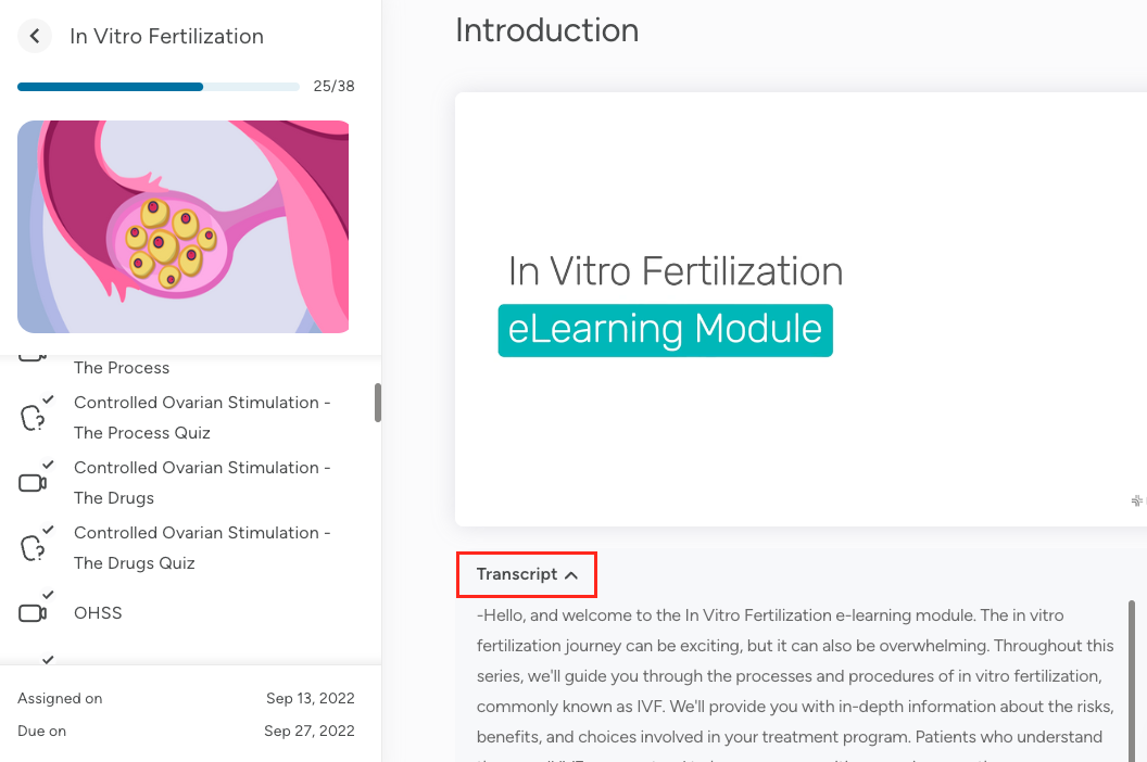 Closed Captioning and Transcripts – CareXP